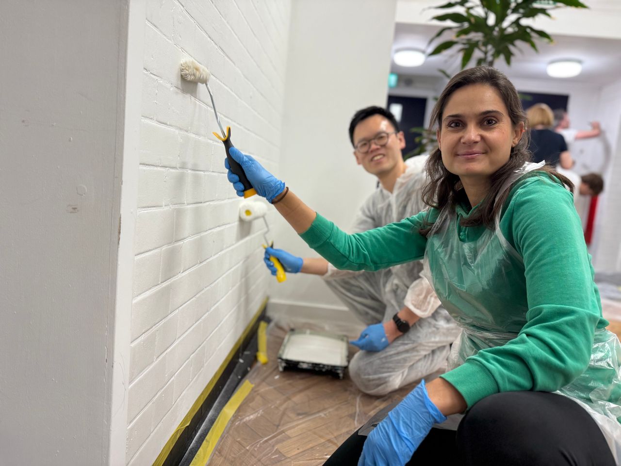 Rolling up our sleeves: PLATFORM_ staff volunteers at Essendine Primary ...